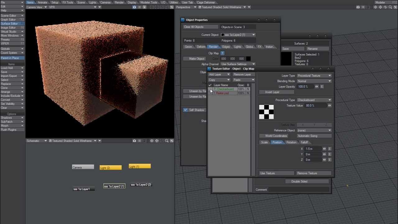 LightWave rendering - SSS Glow - YouTube