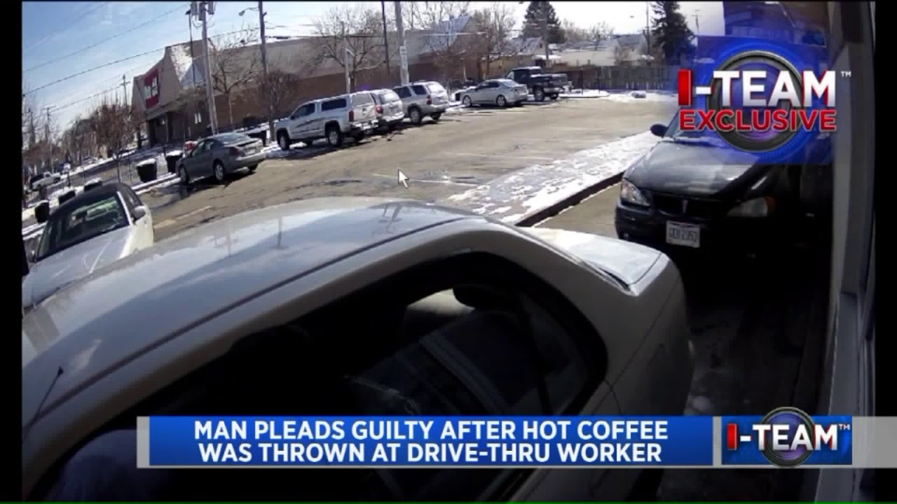 Man pleads guilty for throwing hot coffee at McDonald`s worker - YouTube