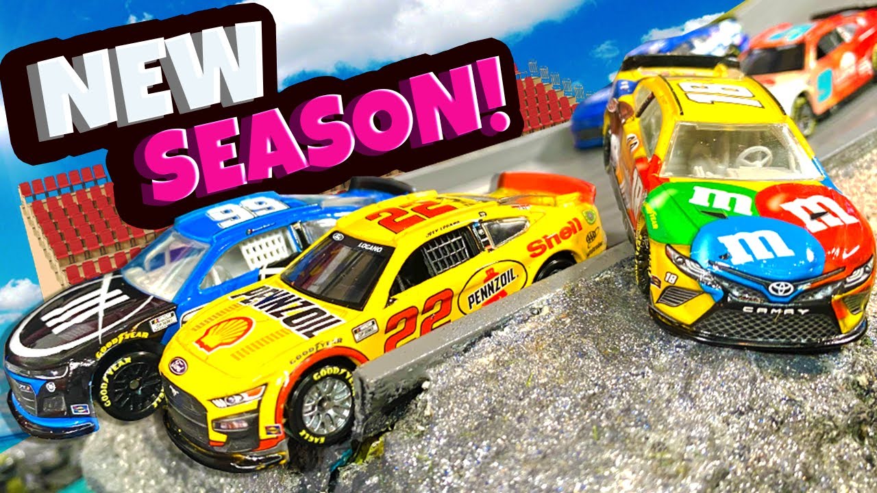 BIG CRASHES & CLOSE FINISHES With The NASCAR Next Gen! (CRL Diecast ...