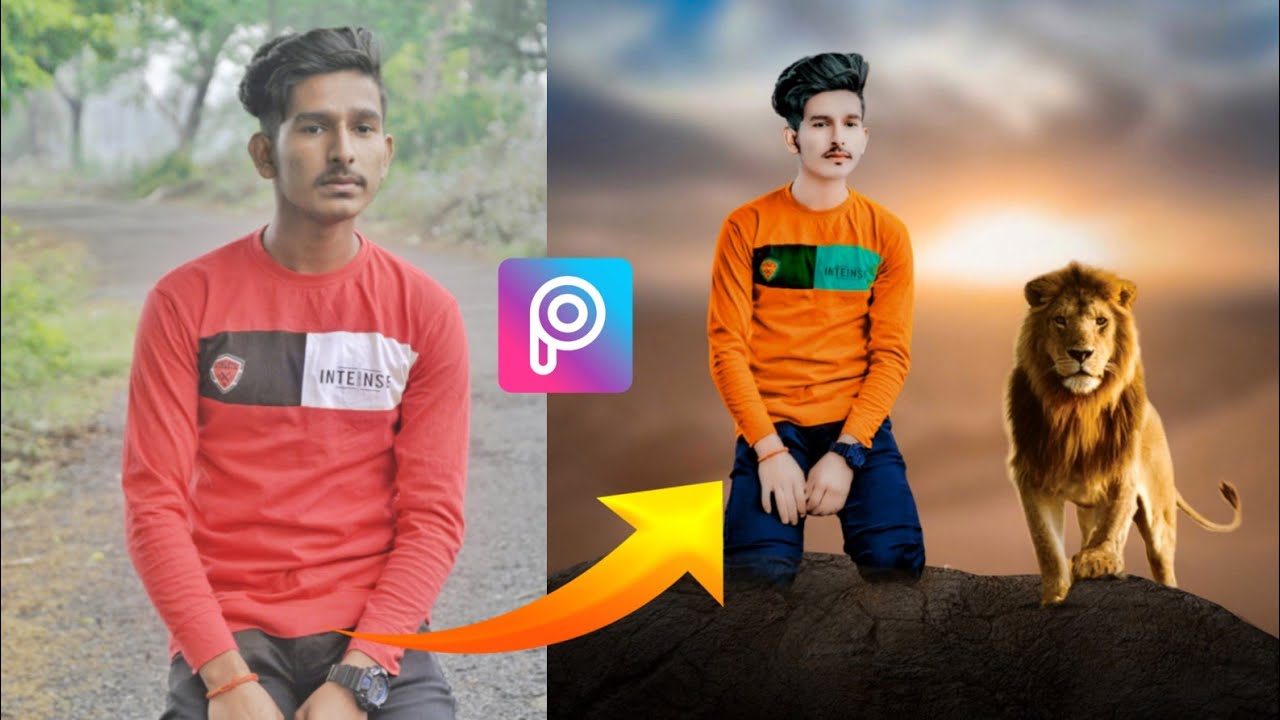 New_Photo_Editing_Tutorials_||_Cb_Edit_& Lion_||_PicsArt_Create ...