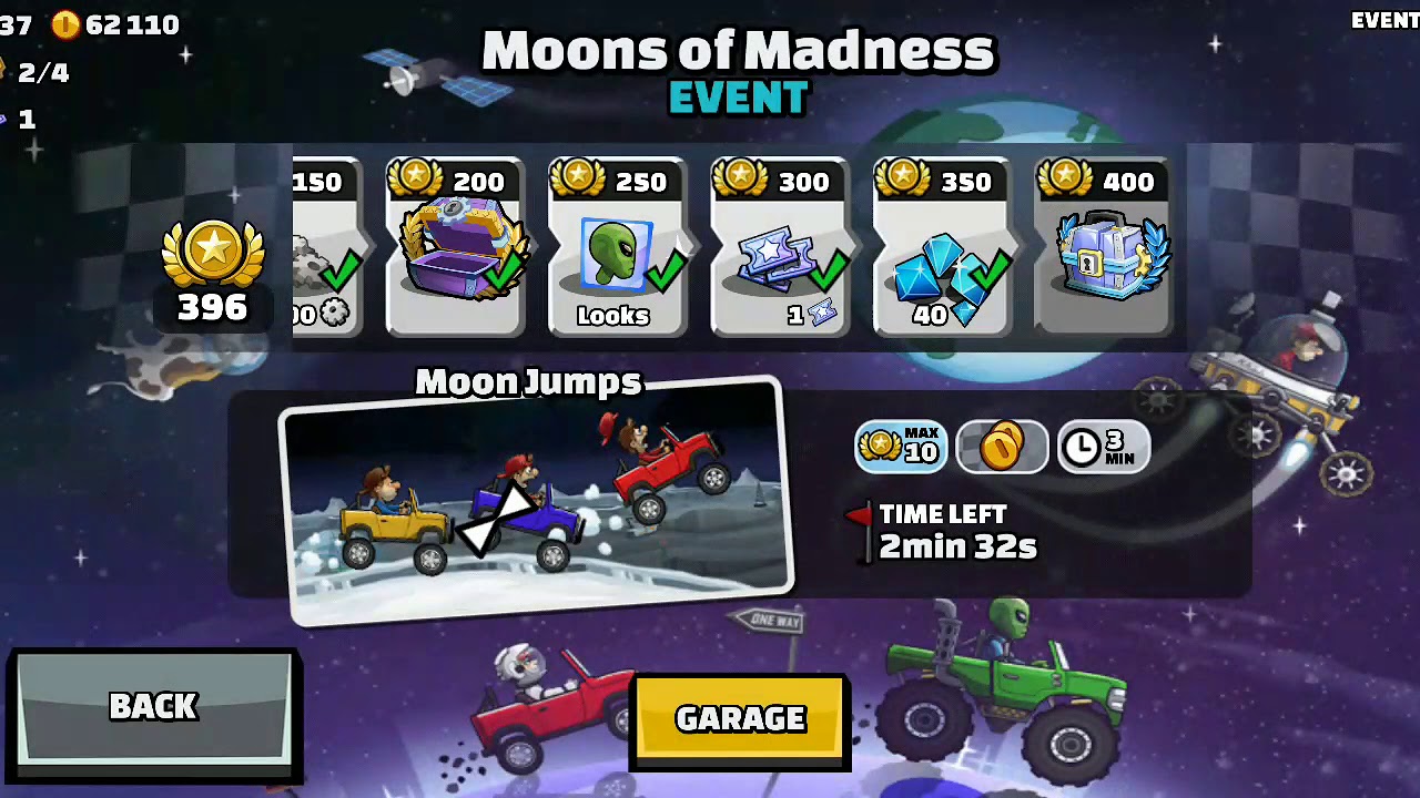 Hill Climb Racing 2 | Finished Public Event | Moons of Madness) - YouTube