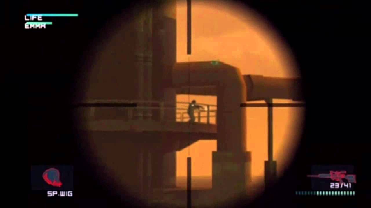 MGS2 HD- Protecting Emma Extreme Difficulty - YouTube