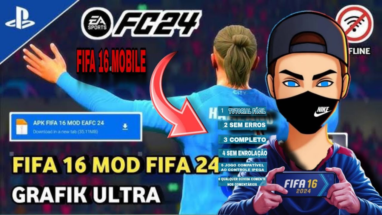 FIFA 16 MOD 2024: COMO BAIXAR E INSTALAR NO ANDROID SEM DIFICULDADES ...