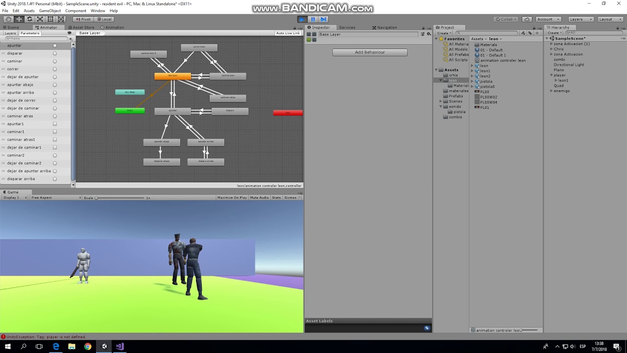resident evil unity 3d - YouTube