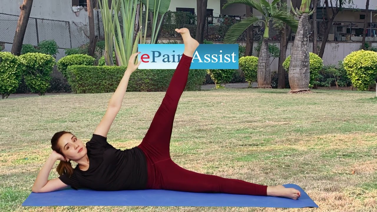 How to Do: Anantasana Yoga or Vishnu’s Couch Pose or Side-Reclining Leg ...