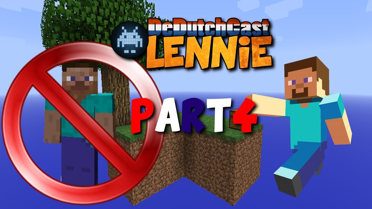 Skyblock - Part 4 - GROOT PLATFORM - YouTube