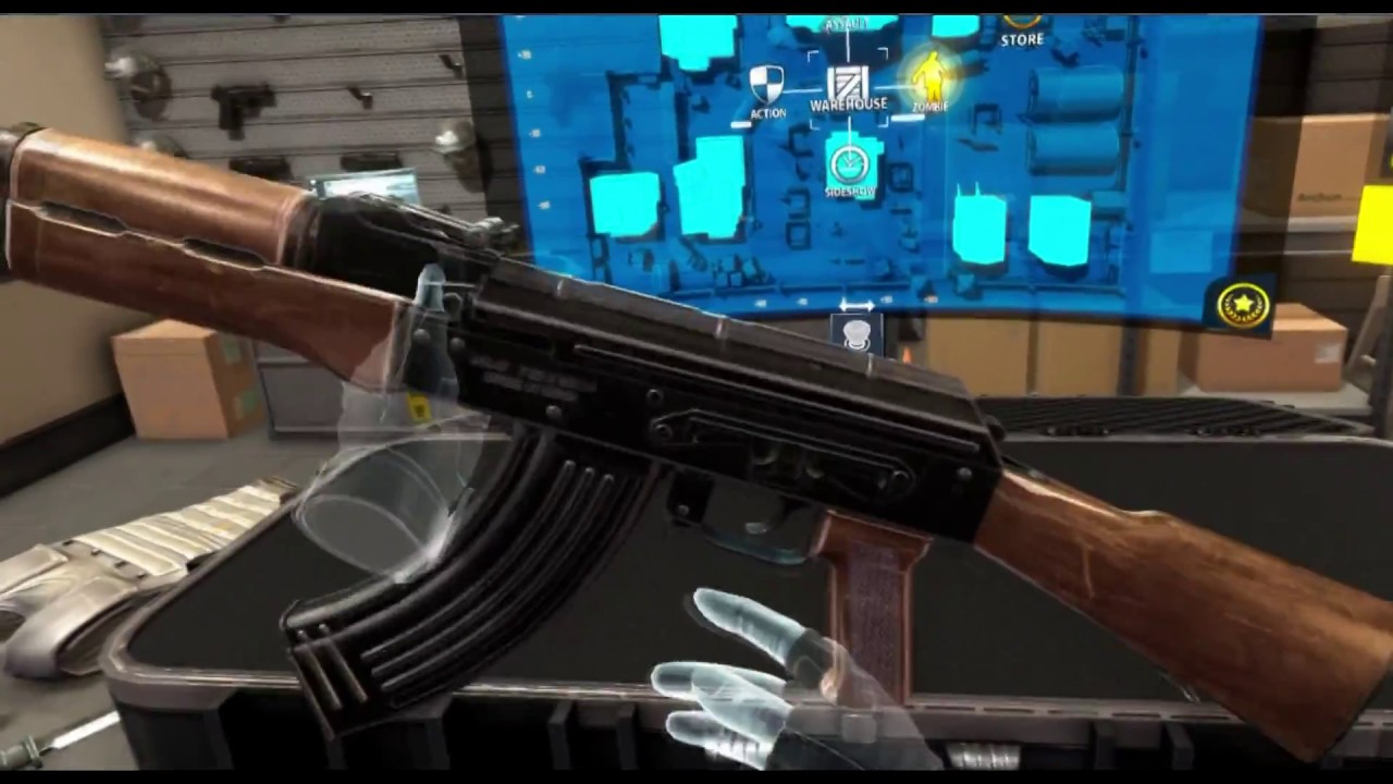 VR Oculus Rift - GUN CLUB AK47+DEAGLE - YouTube