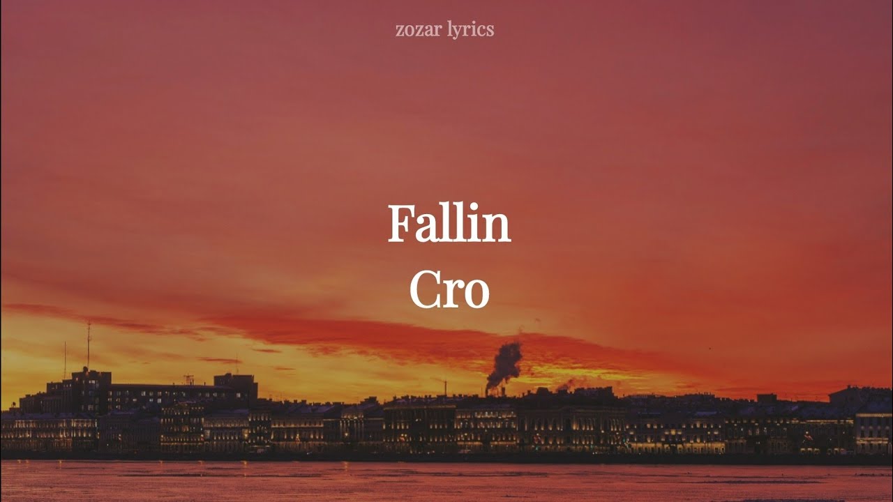 fallin - cro (legendado português e alemão) - YouTube