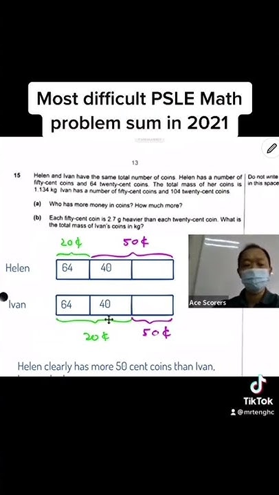 Let’s take a look at how to solve last years most controversial and difficult PSLE Math problem ...