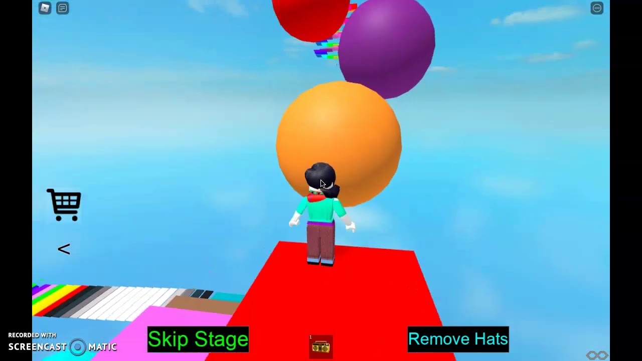 Playing The Really Easy Obby - YouTube