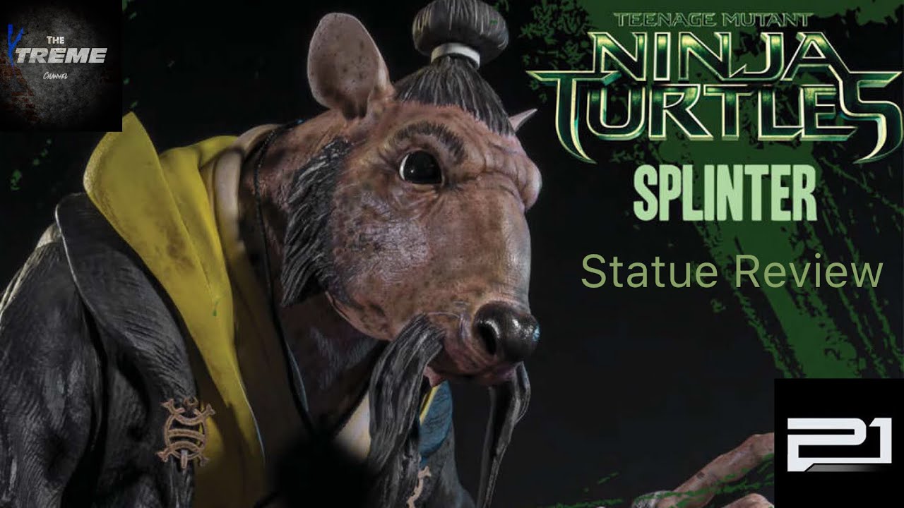 Prime 1 Splinter Statue Review - YouTube