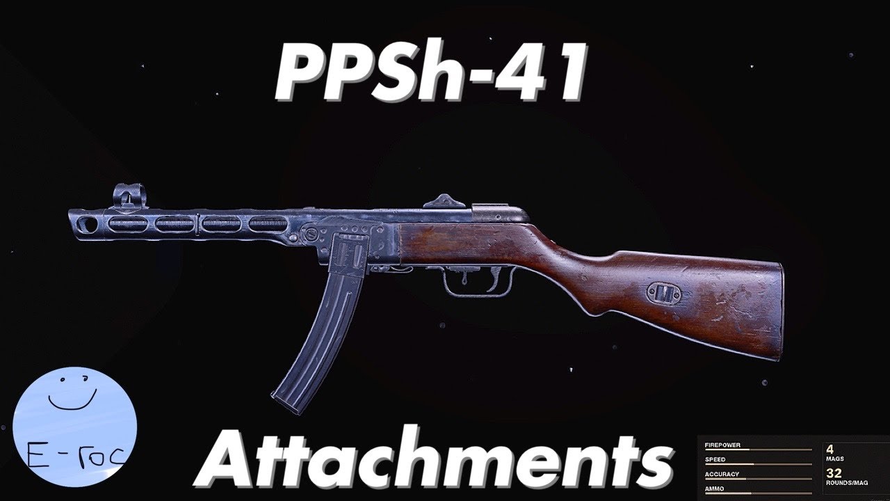 SEASON 3 Cold War® ALL PPSH 41 Gunsmith Attachments Black Ops (CALDERA ...