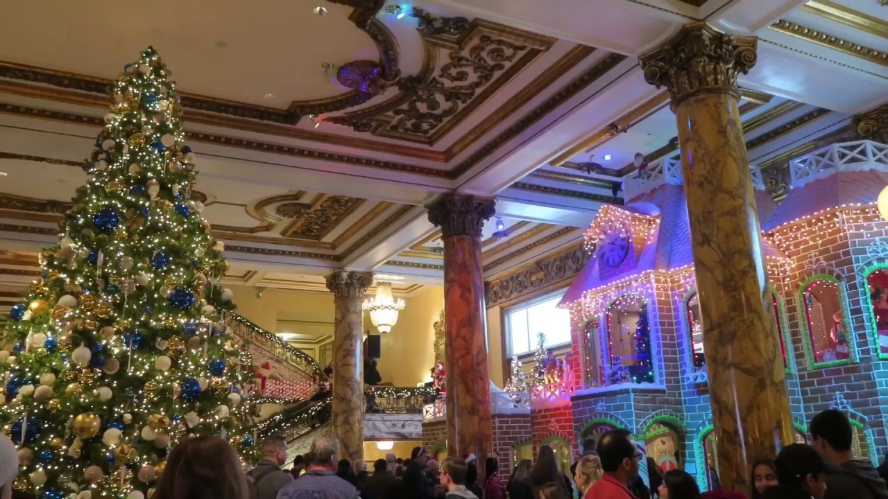 Gingerbread House at Fairmont Hotel in San Francisco - YouTube