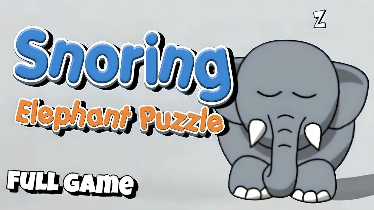 Snoring: Elephant Puzzle - All Levels (No Commentary) - YouTube