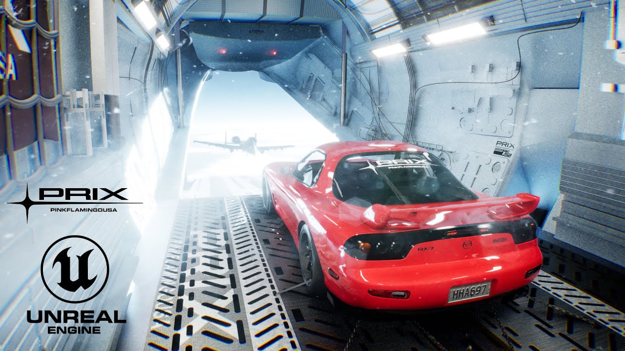 Unreal Engine 5: Cargo Plane Scene Tutorial | PRIX™ WORKSHOP Collab ...