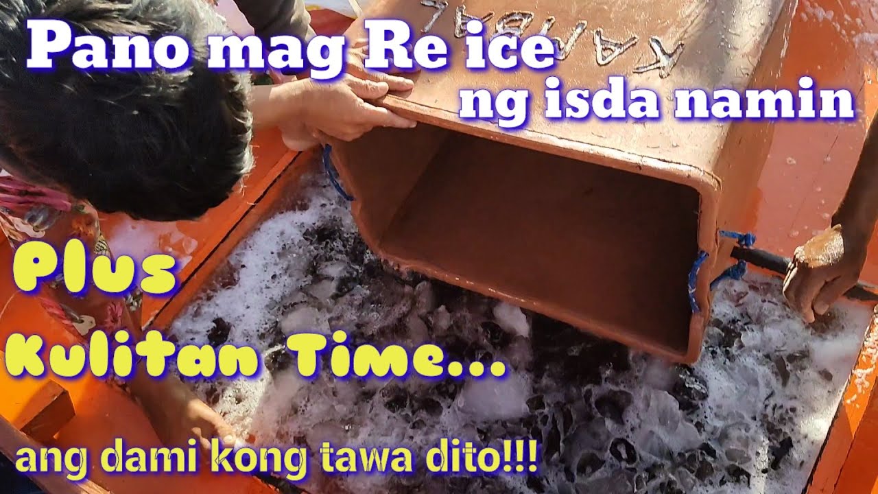 Paano mag re ice ng isda namin | Plus Kulitan time...Dami kong tawa ...