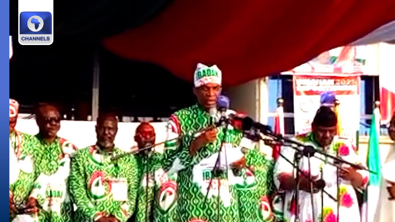 Edo PDP Chairman Addresses Party’s Convention In Ibadan - YouTube