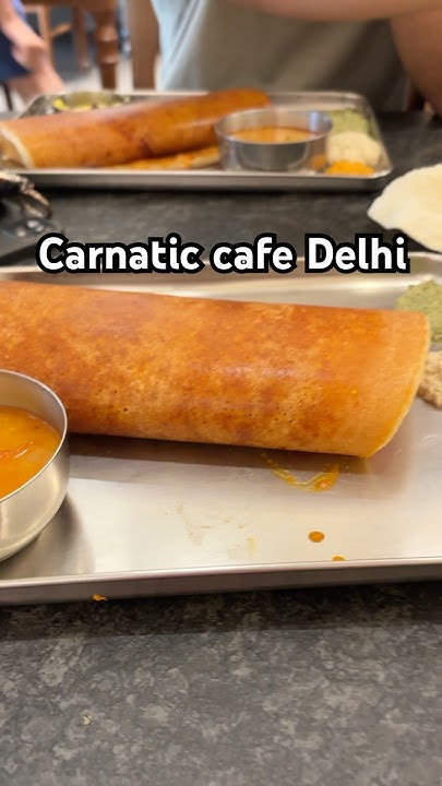 carnatic cafe’s dosa in breakfast🙃 #dosa #southindianfood #breakfast #minivlog #friends #foodies ...