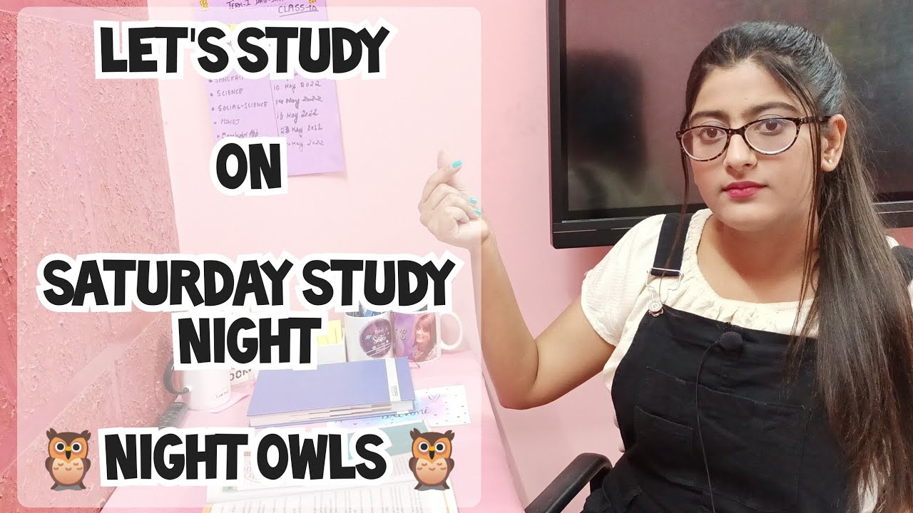 Study Night Of Night Owl's|Board Exam Night Study|Let's Study🦉 - YouTube