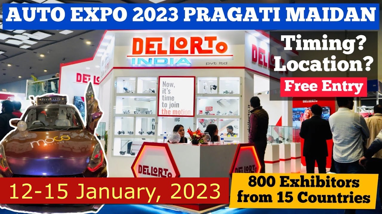 Auto expo components 2023 Full tour & information | #pragatimaidan # ...