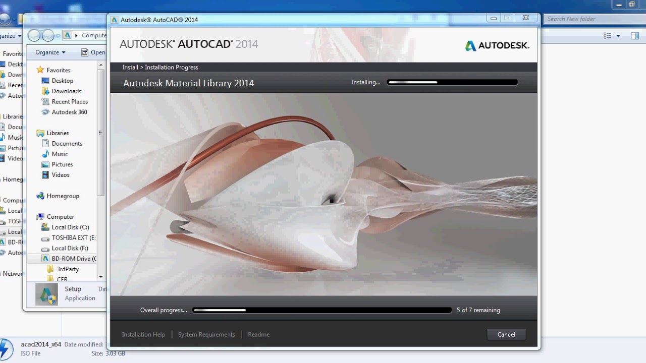 Autocad 2014 Installation - YouTube