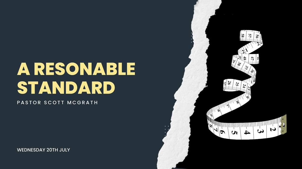 A Reasonable Standard - YouTube