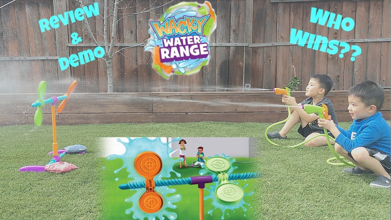 Wacky Water Range Game | Target Practice | Family Fun Game | Game for ...