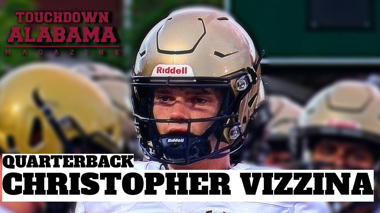 Alabama needs to watch this COLLEGE READY QB! Christopher Vizzina ...