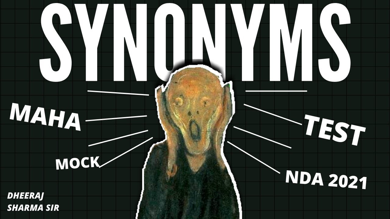 MOCK TEST ON SYNONYMS GROUP X NDA ENGLISH BY DHEERAJ SIR YouTube mock-test-on-synonyms-group-x-nda-english-by-dheeraj-sir-youtube