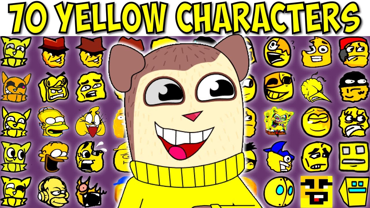 ALL YELLOW TEST | FNF Character Test | Gameplay VS My Playground - YouTube