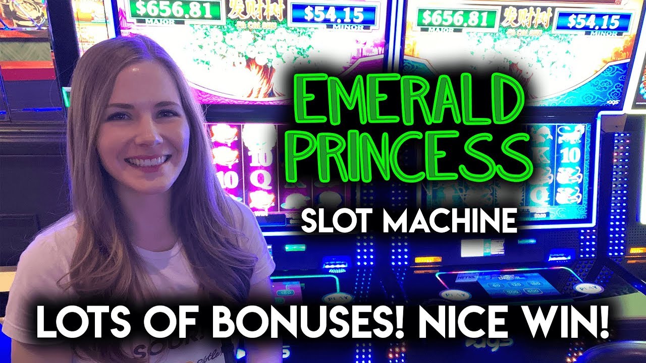SO MANY BONUSES!! Nice Win on Emerald Princess Slot Machine!! - YouTube
