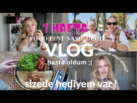 Saçlarımı bi beğenemedim 😢 I Hediyeleriniz hazır I 1 hafta ne yaptım ? #vlog #vlogs #merveakaydın 