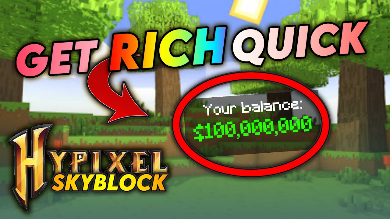 How to make money on Hypixel Skyblock - YouTube