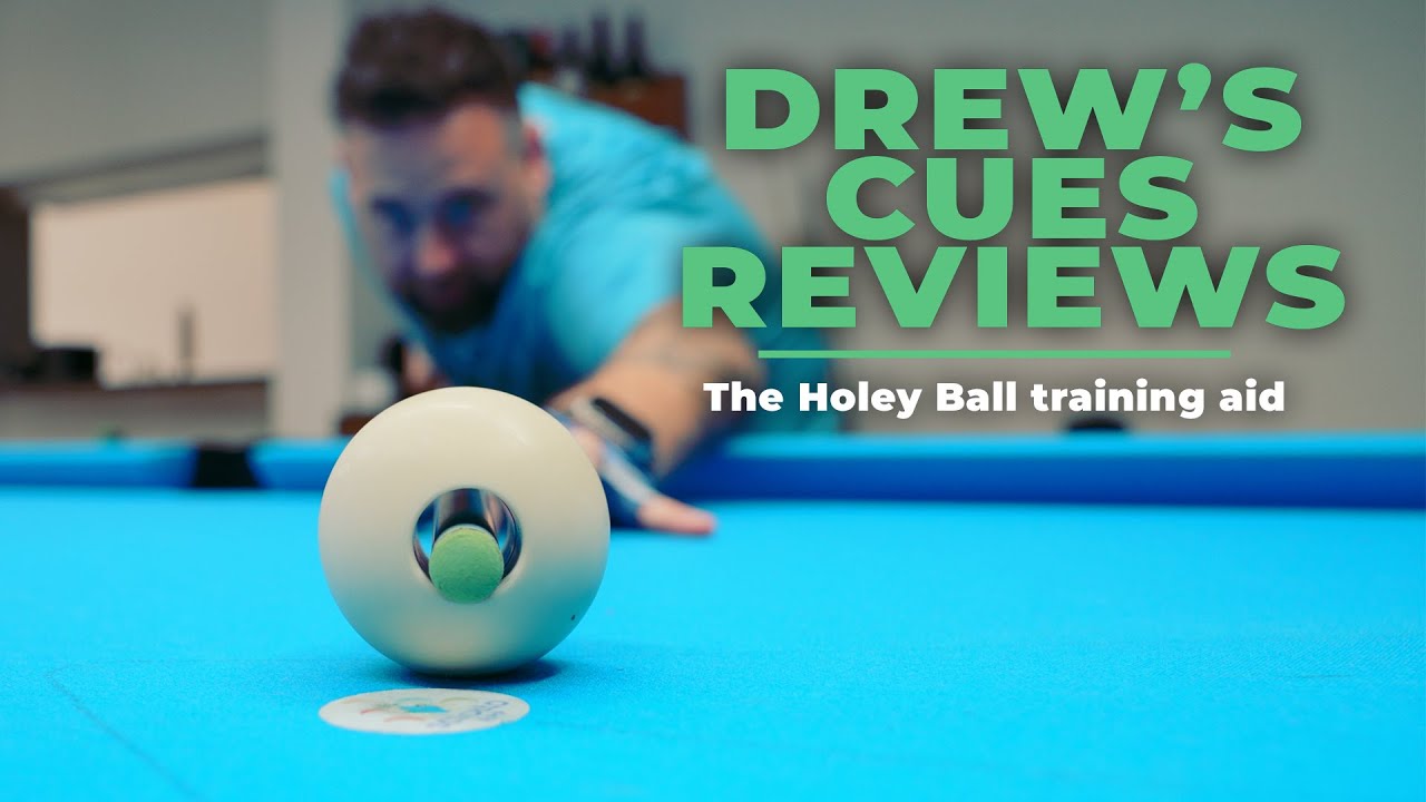 DREW'S CUES REVIEWS - THE Holey Ball training aid - YouTube