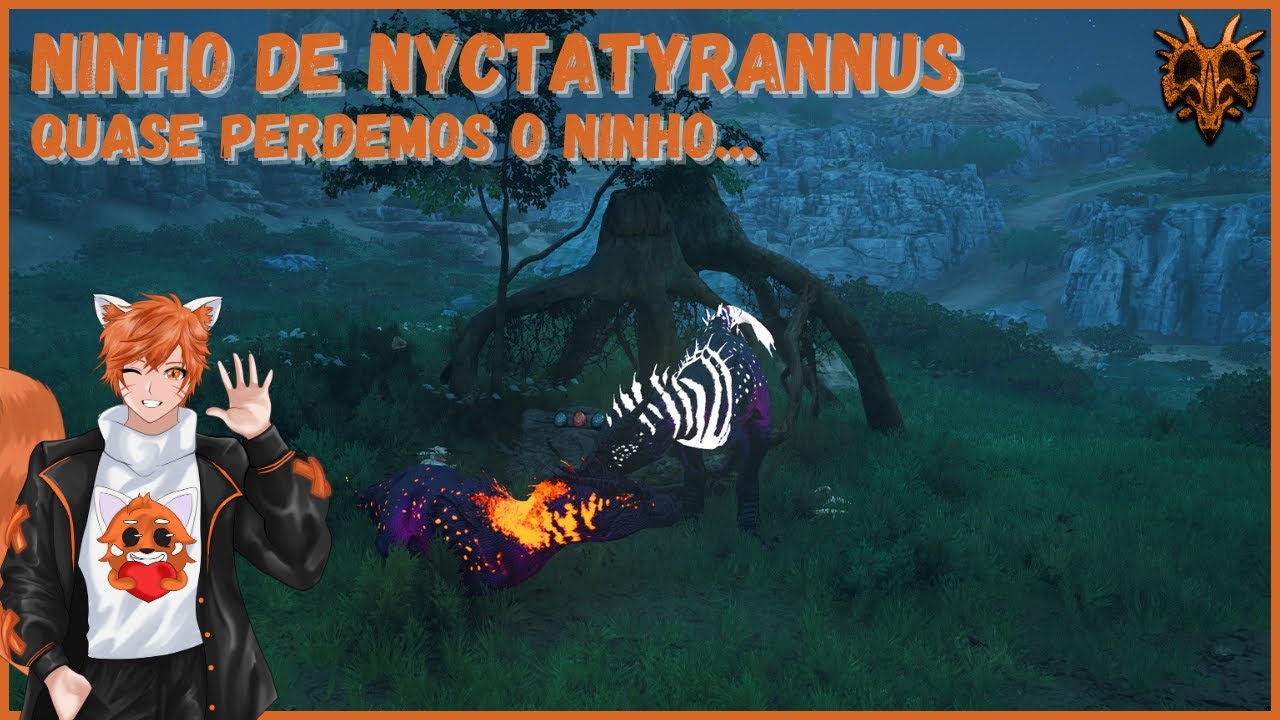 Ninho de Nyctatyrannus! Quase perdemos nosso ninho... | Path Of Titans ...