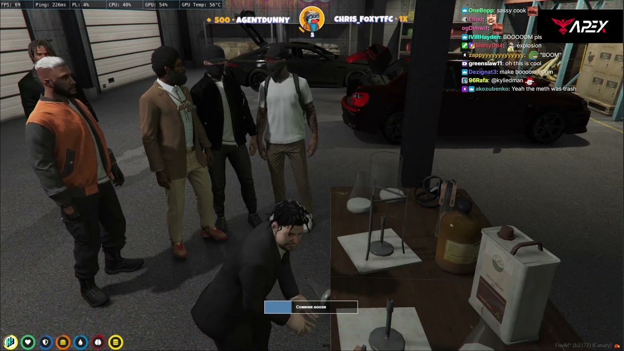 Francis & CG Put Meth Table at Gallery Warehouse & Try to Cook Meth ...