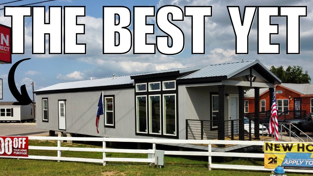HANDS DOWN best tiny house/mobile home floor plan I've toured! Prefab ...