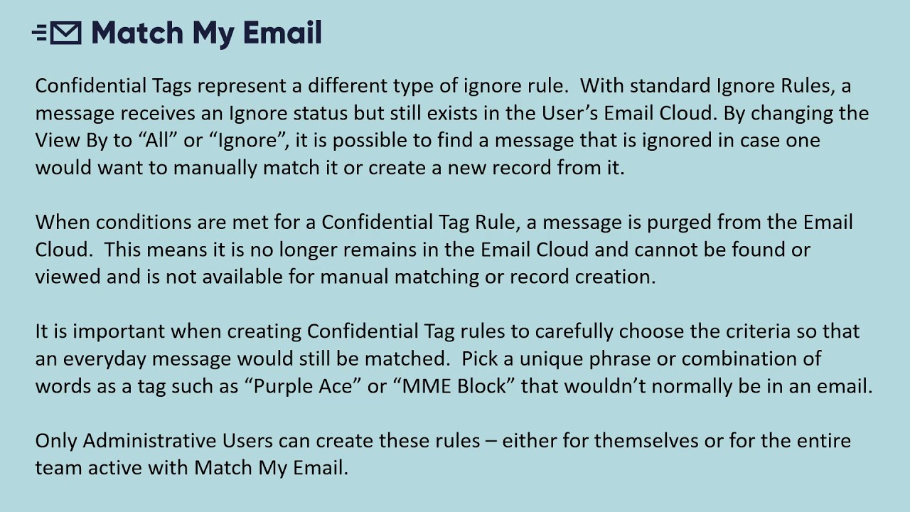 Using Confidential Tag Rules YouTube using-confidential-tag-rules-youtube