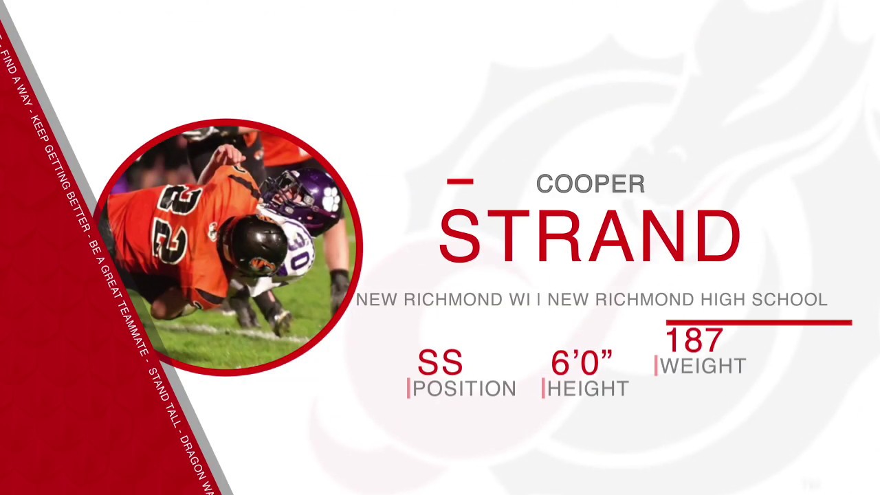 Cooper Strand (SS | New Richmond, WI | New Richmond High School) - YouTube
