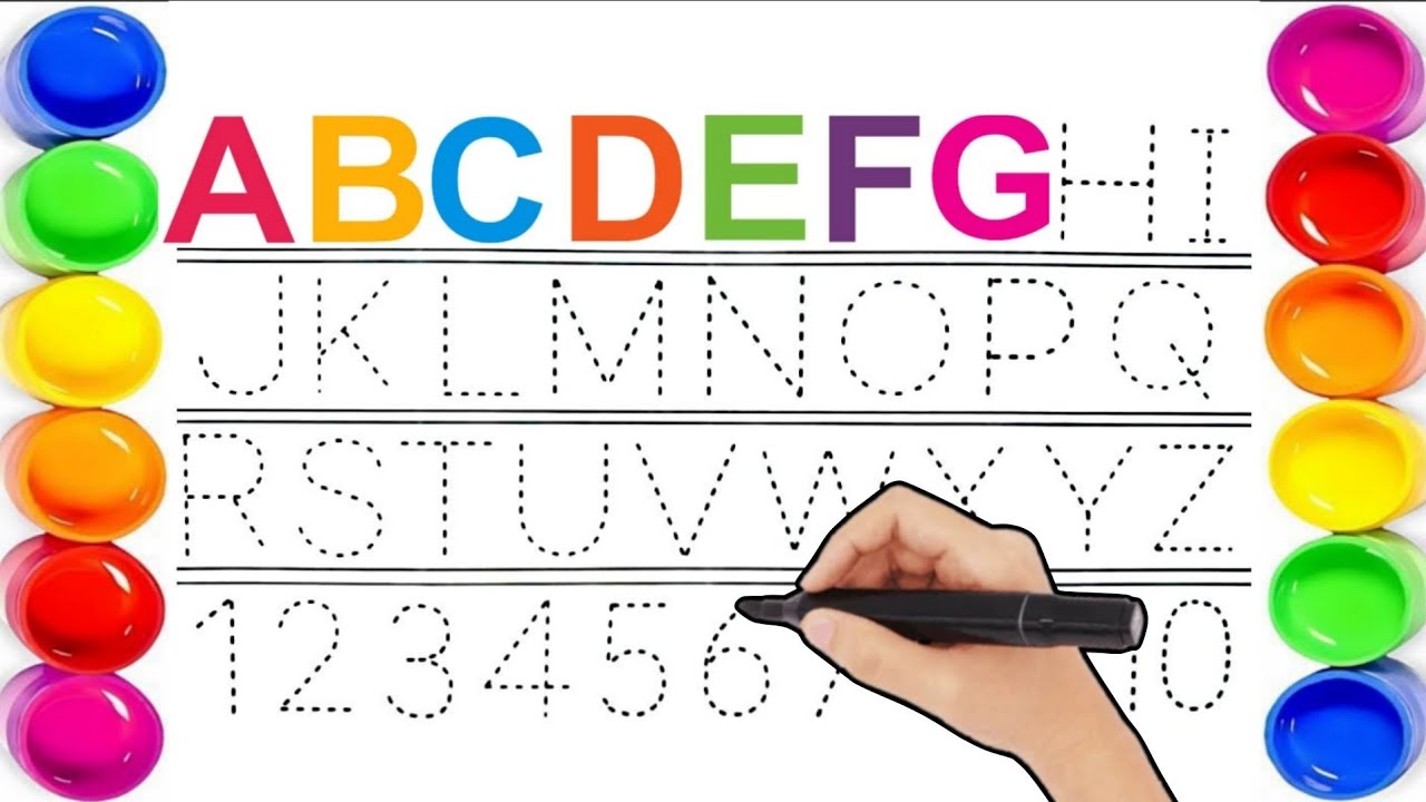 A to Z Alphabet Letters |Learn children video in Educational Video | A ...