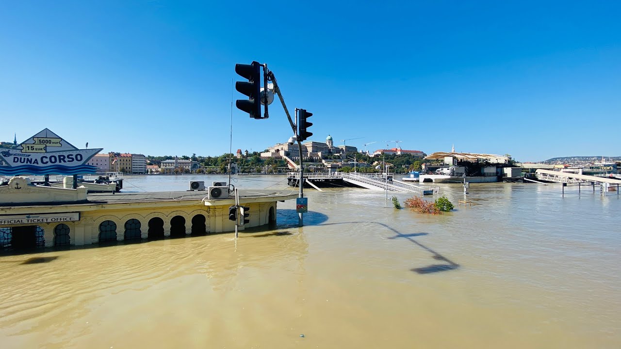 Budapest Flood Updates 24th September | The Flood is Over | Flooding in ...