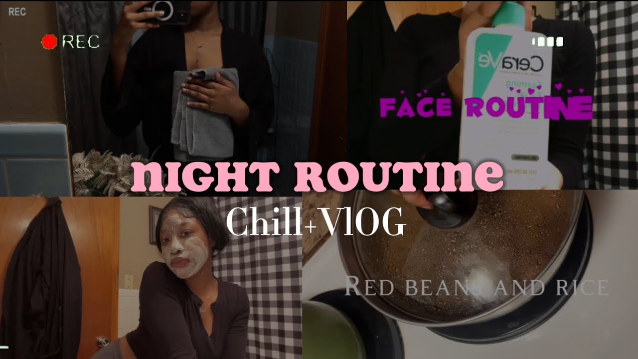 Night Routine & chill+vlog (watch till the end)enjoy - YouTube