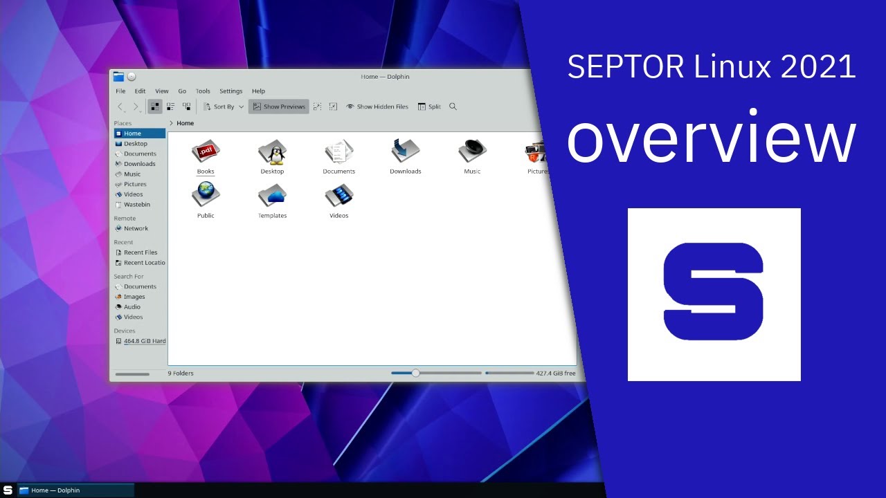 SEPTOR Linux 2021 overview | Debian • KDE Plasma •Tor technologies ...
