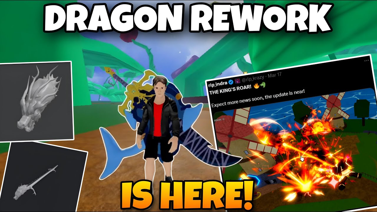 Blox Fruit Dragon Update Is Finally Releasing! || New Sneak Peak ...