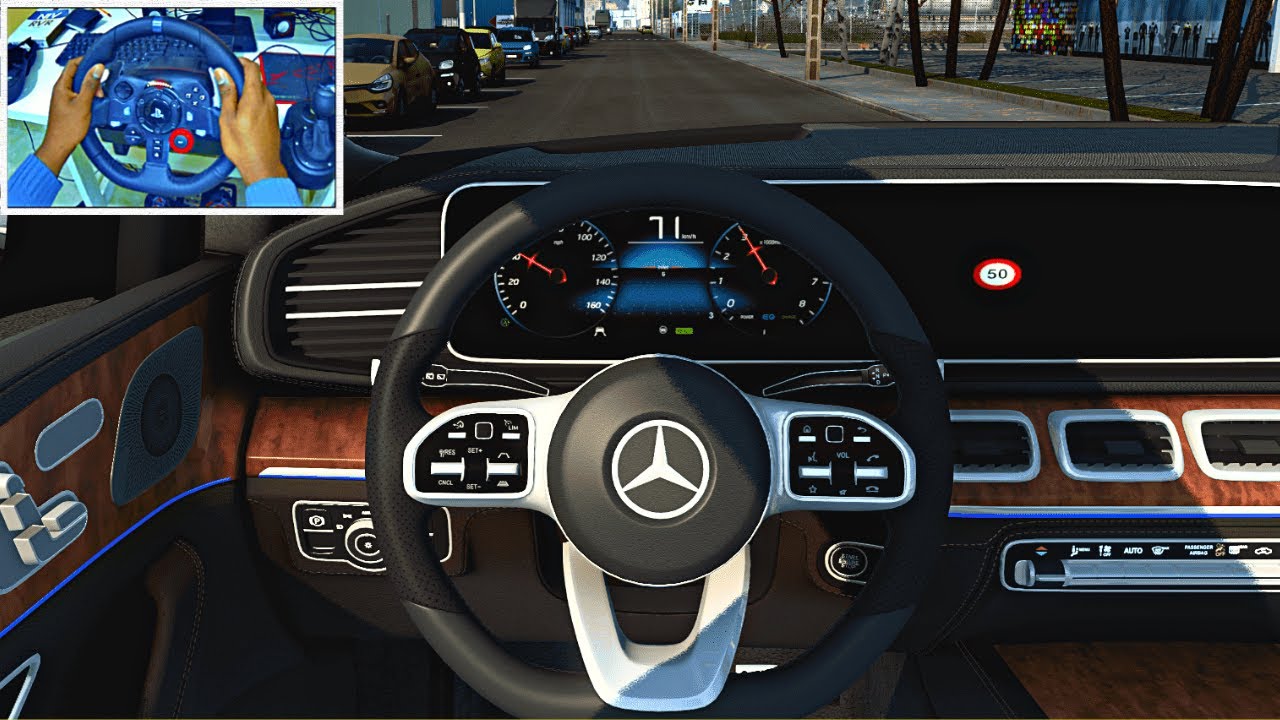 Mercedes Benz X167 GLS Class - Euro truck simulator 2 [Logitech G29 ...
