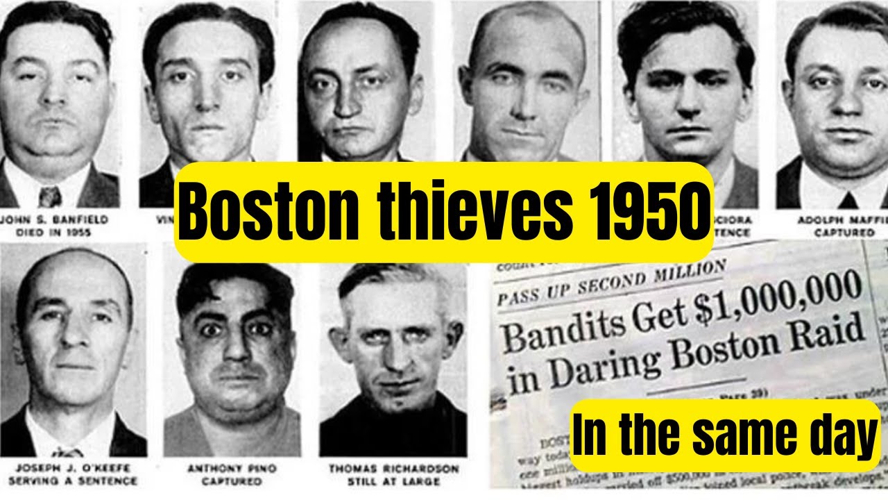 Boston thieves pull off historic Brink’s robbery - On January 17,1950 ...