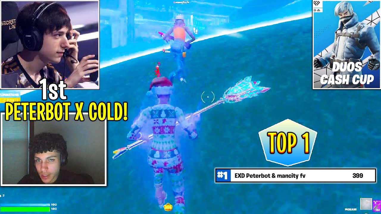 Peterbot & Cold gets 1st Place in Duo Cash Cup Finals! | ( 3/6 wins ...