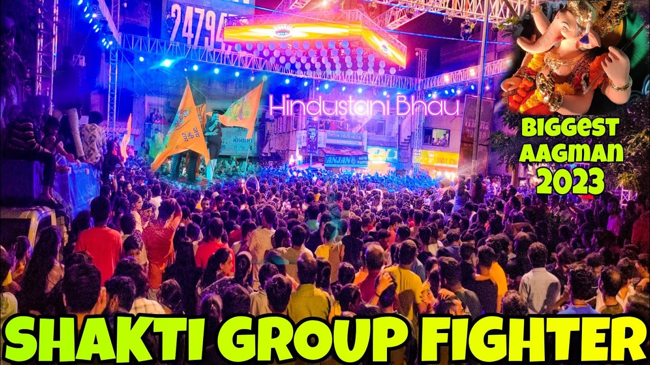 Shakti Group Fighter | Biggest Aagman 2023 | Ravi Fighter | Hindustani ...