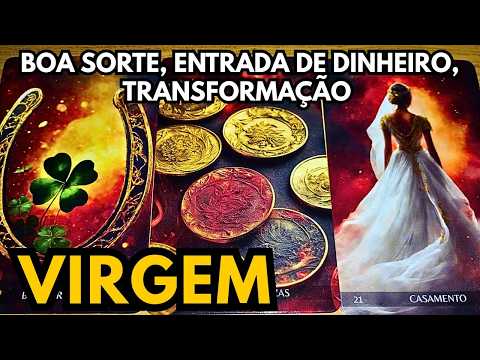 VIRGEM 🌟 DINHEIRO EXTRA, BENÇÃOS, PERÍODO DE BOA SORTE 🍀🍀🍀