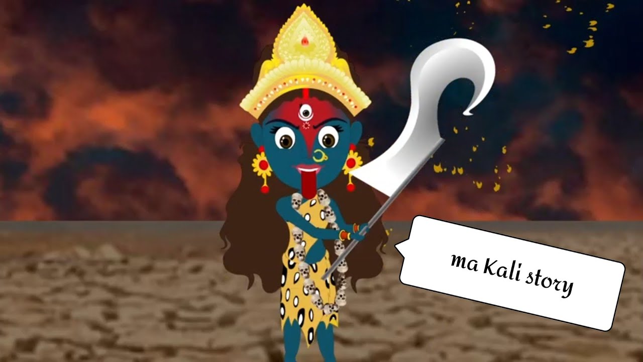 Ma Kali Story || Mahalaya || Cartoon Video - YouTube